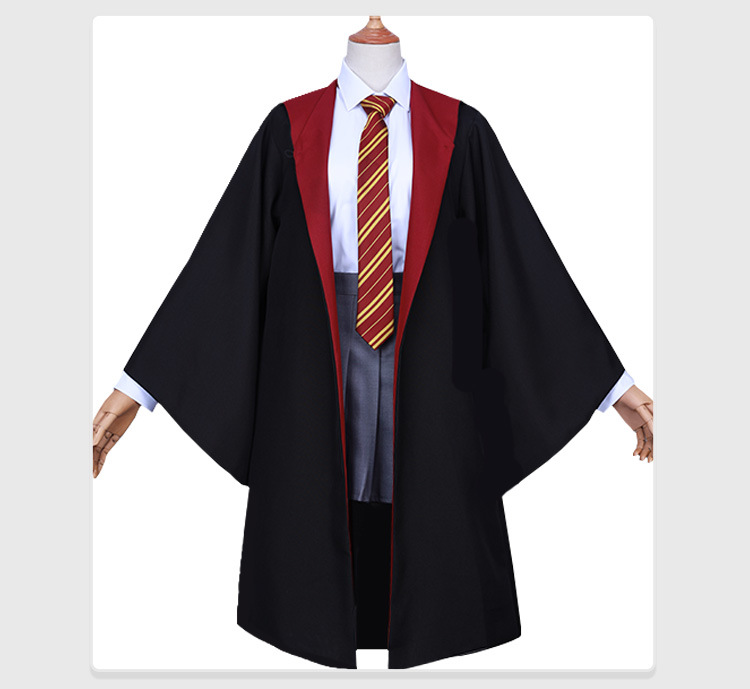 哈利波特学院长袍影城魔法袍万圣节cosplay袍子哈利波特cos服装-阿里巴巴