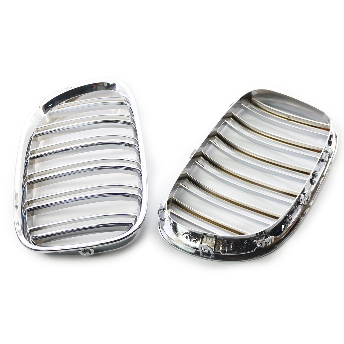 适用于宝马7系F02 F01全电镀外框双线中网 09-15年前脸进气格栅-阿里巴巴