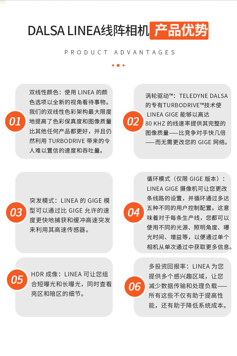 dalsa 达尔萨 线扫描相机 LA-GM-02K08A-00-R 网口工业相机-阿里巴巴