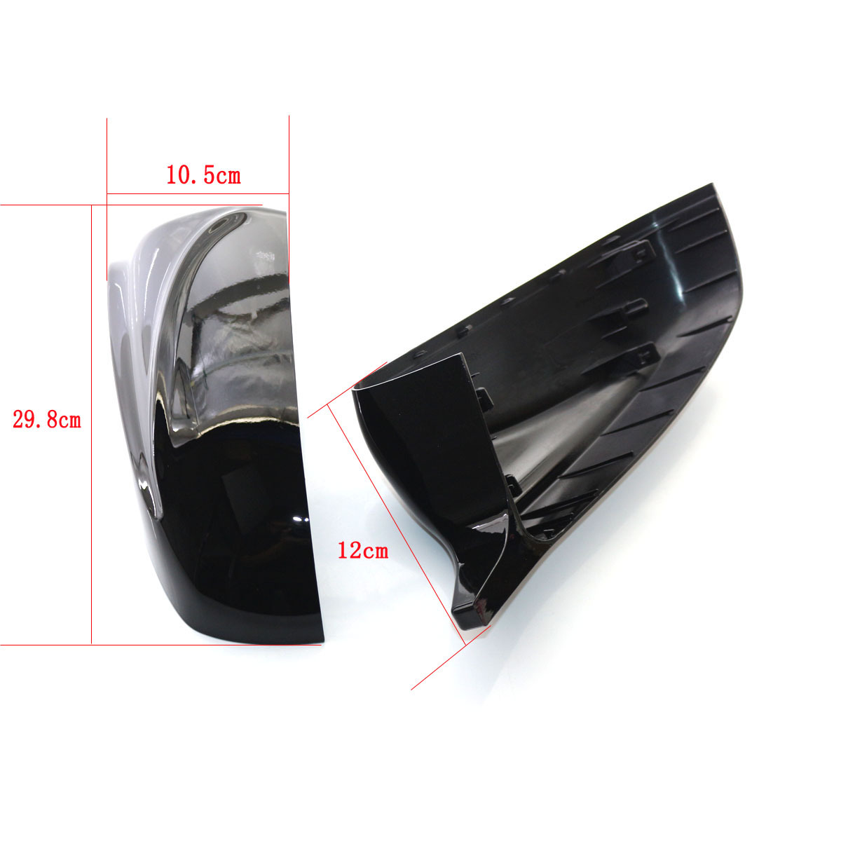 适用于宝马X5E70X6E71汽车配件倒车镜后视镜牛角镜壳外壳亮黑色-阿里巴巴