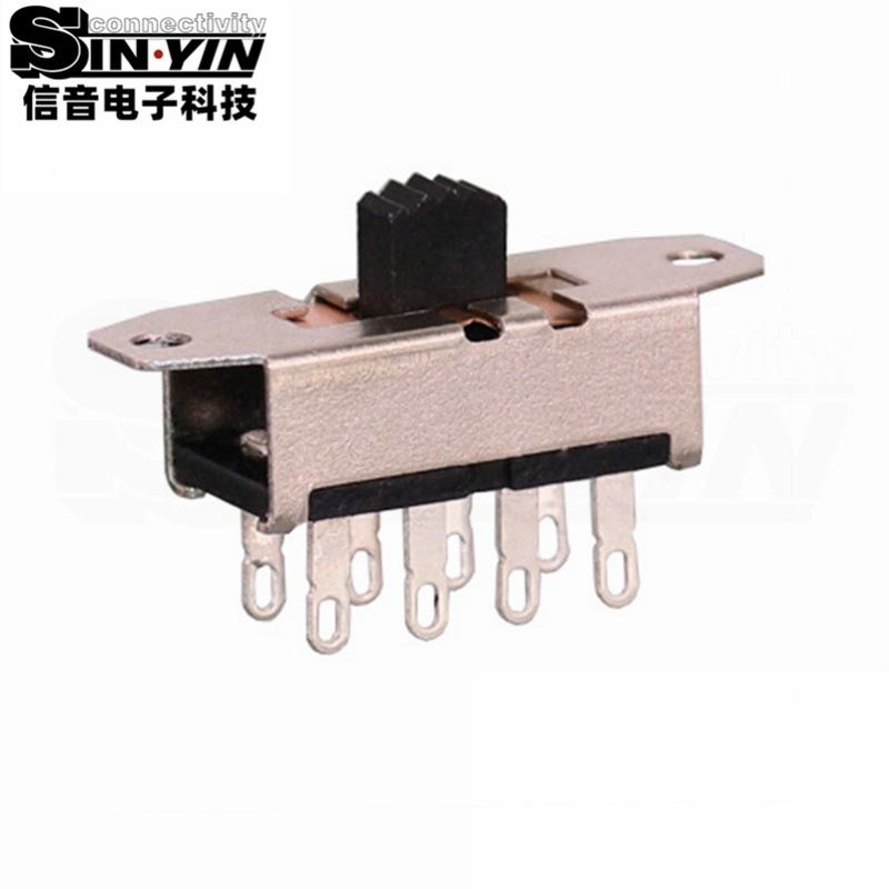 厂家供应SS-23H25三档大电流拔动开关8脚立式带耳朵3档按摩器开关-阿里巴巴