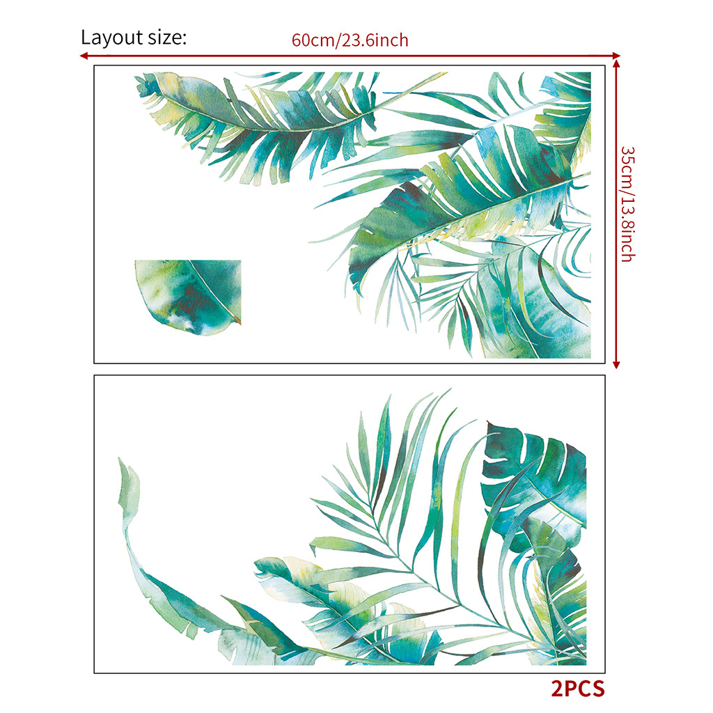 绿植藤蔓蝴蝶自粘PVC贴纸 JS-N0跨境定 制客厅卧室窗户装饰墙贴-阿里巴巴