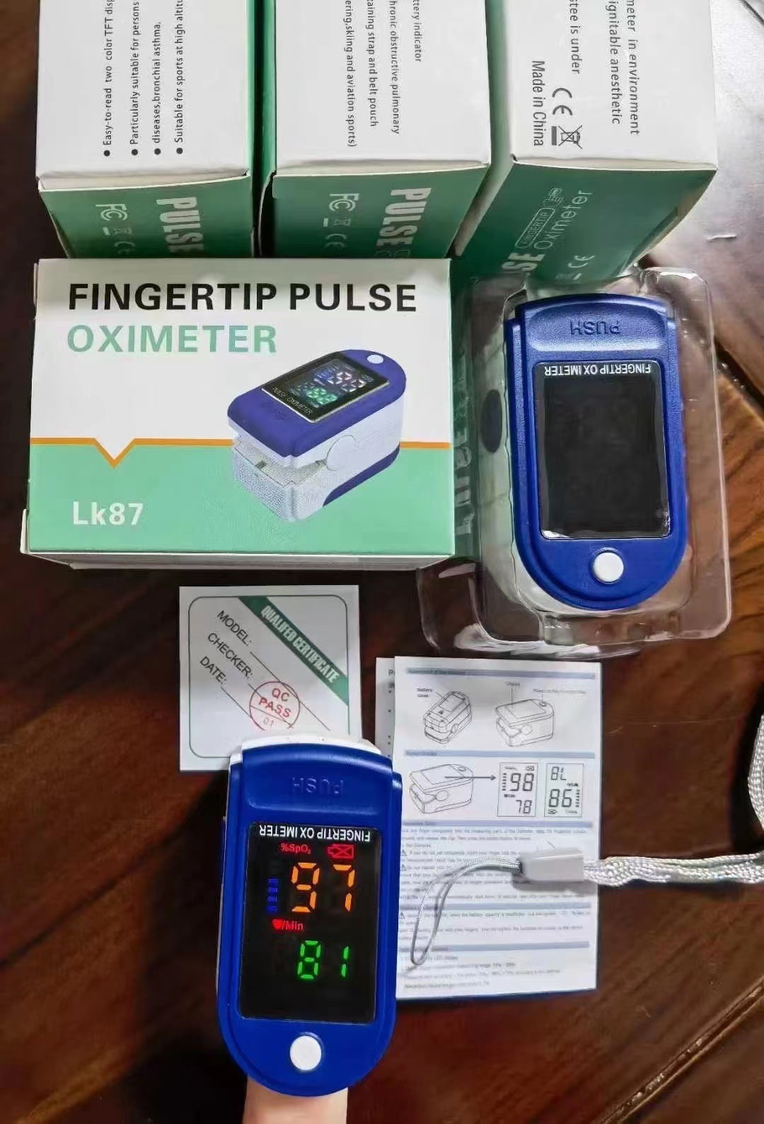 工厂LK87 LK88指尖式血氧计 血氧仪脉搏检测手指心率测试测试仪-阿里巴巴