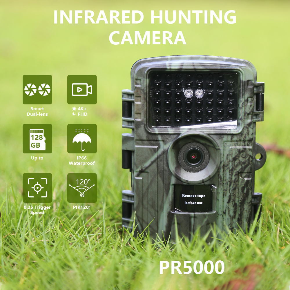 红外相机Wifi户外相机4K60MP移动侦测感应相机防水IP66监控-阿里巴巴