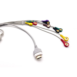 适用于纳龙H1210 动态心电图导联线10导-阿里巴巴