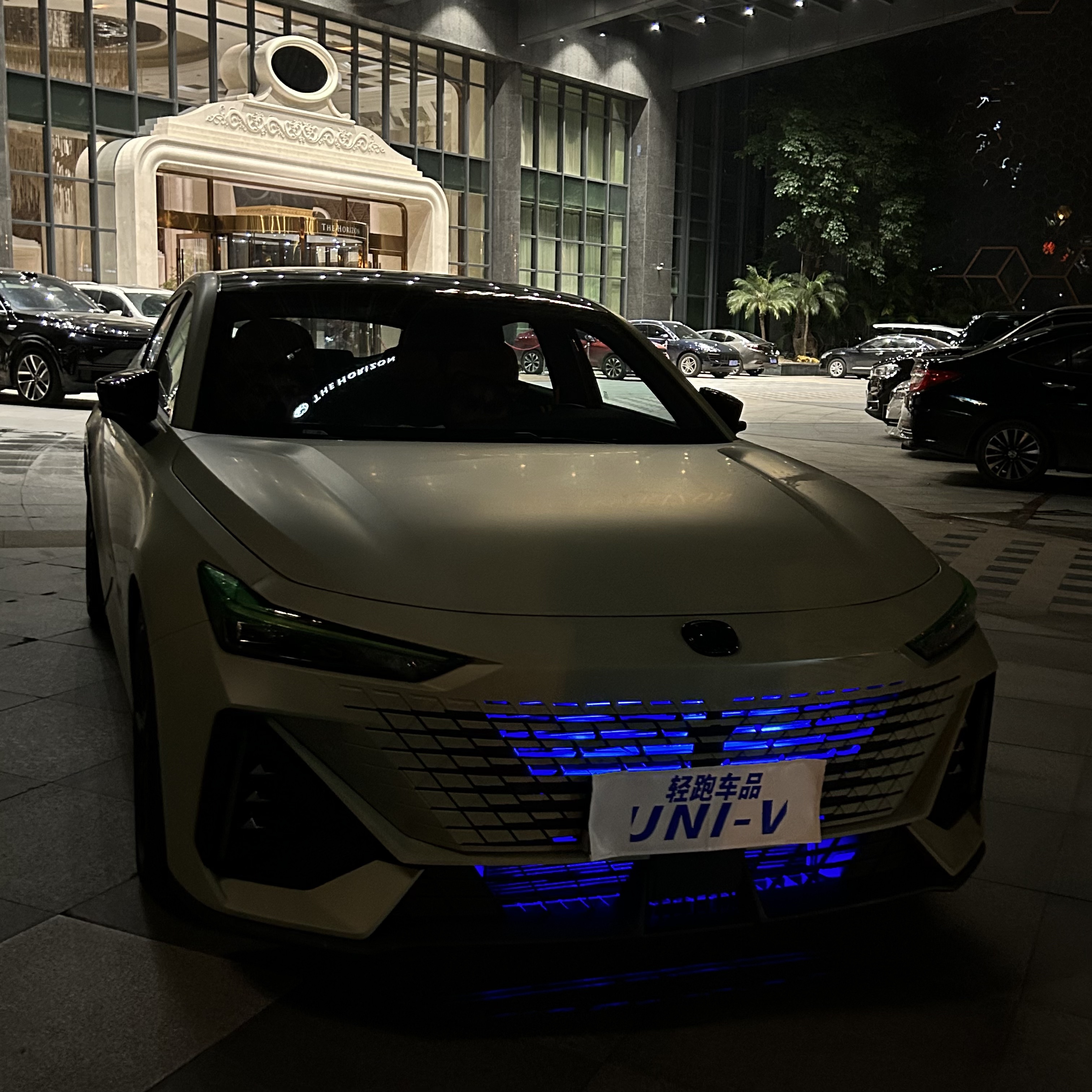 适用长安Univ/IDD改装中网灯呼吸氛围灯日行灯外观爆闪流光中X20-阿里巴巴