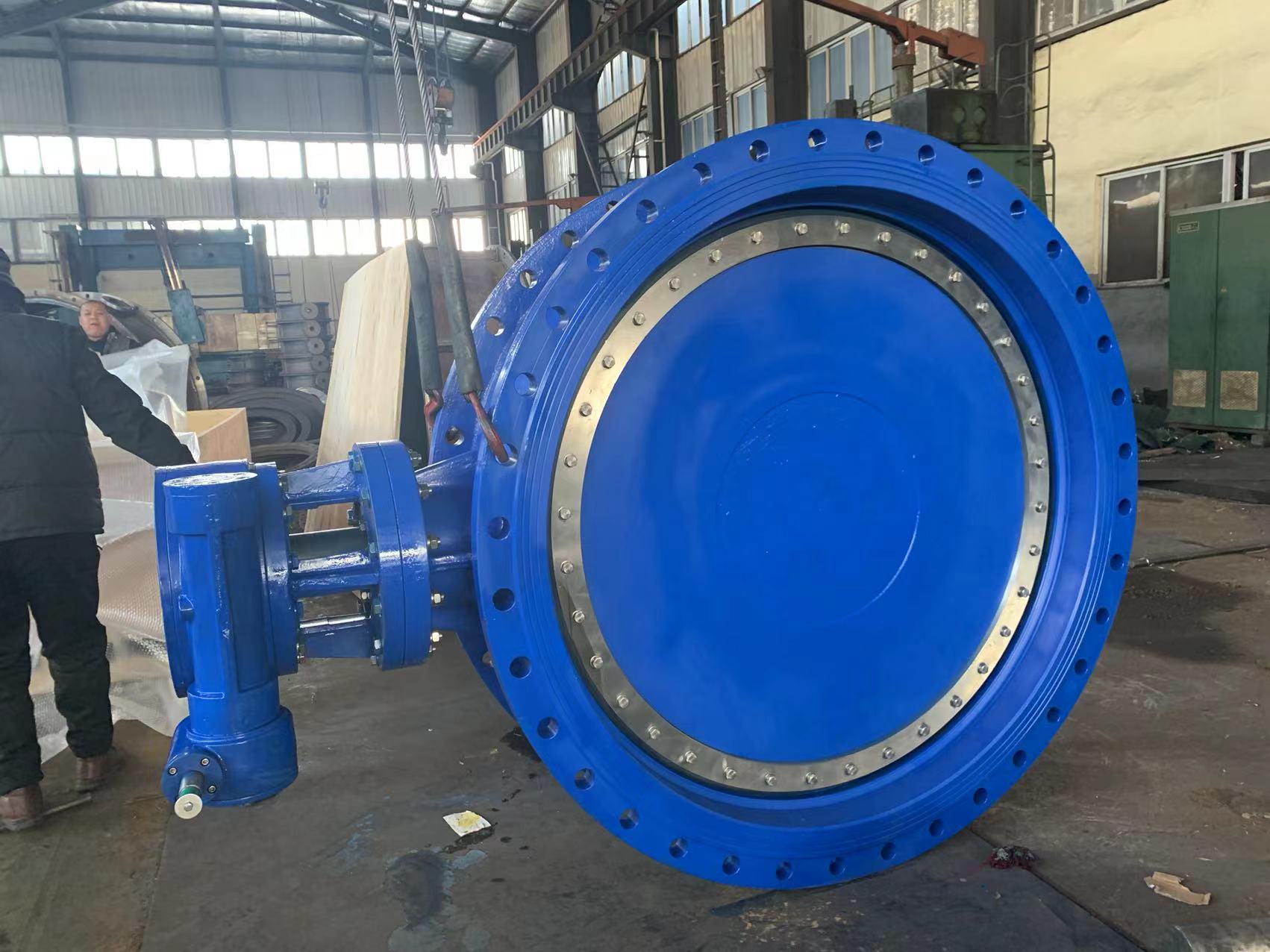 硬密封烟气蝶阀 三偏心蝶阀 法兰铸钢蝶阀厂家供应河北D343H-25C-阿里巴巴