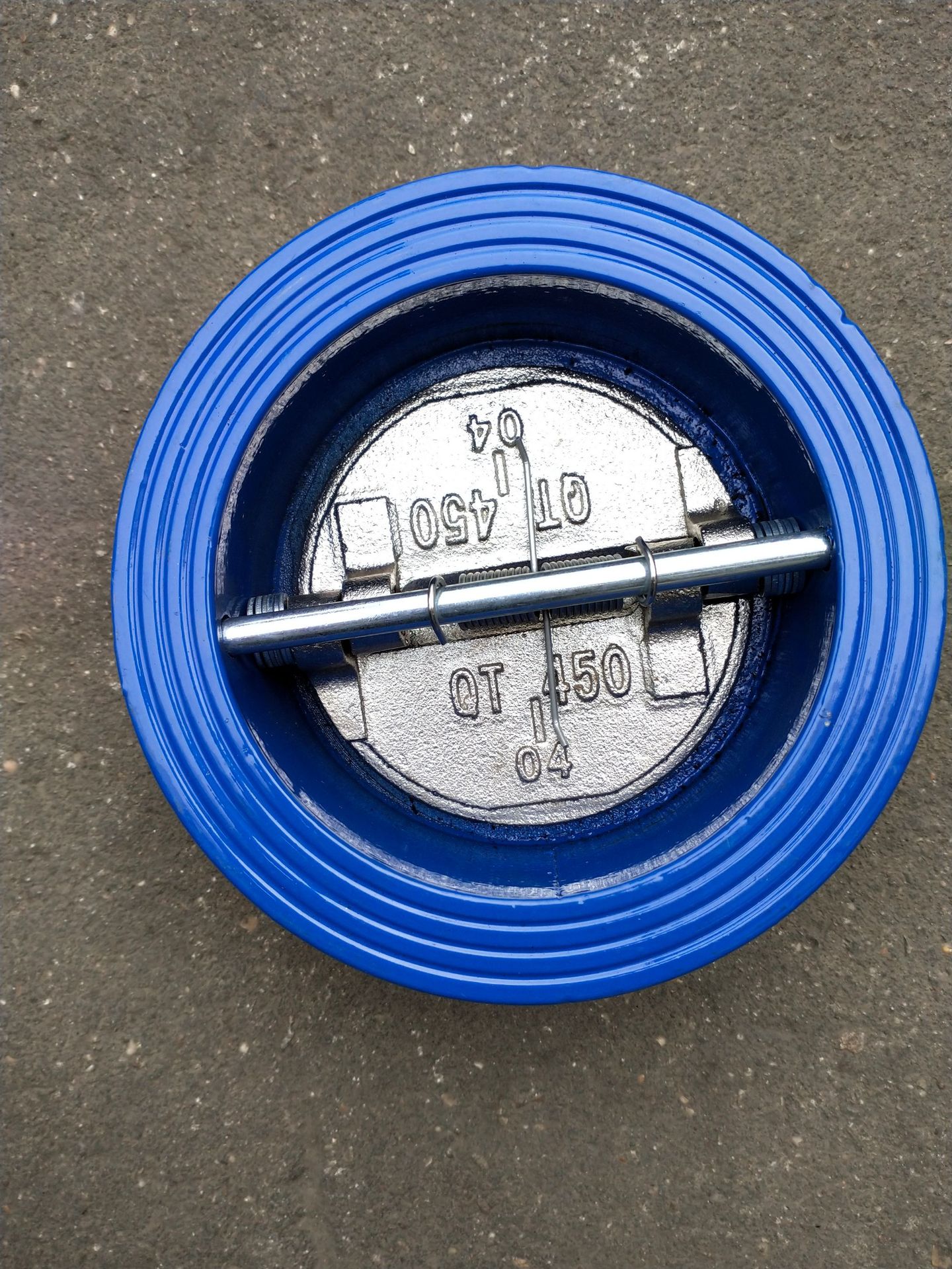 H77X-16Q 铸铁双瓣对夹蝶形止回阀逆止阀单向阀-阿里巴巴