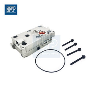 85104248 4123529202 沃迩沃卡车FM9/FH13 空压机缸盖 打气泵泵头-阿里巴巴