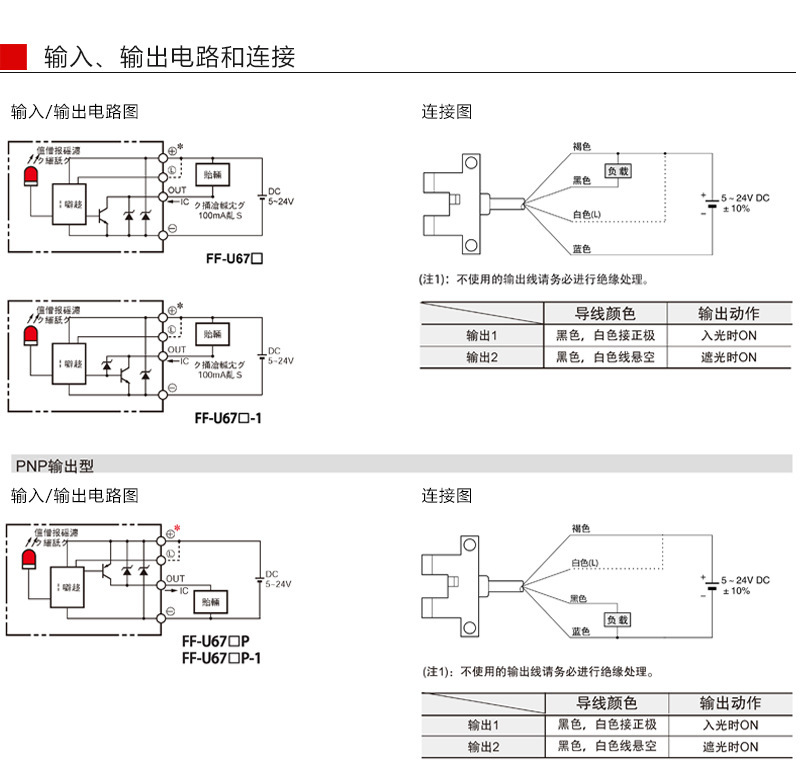 神武槽型传感器FF-U674-1 FF-U674P-2槽型光电开关常开常闭一体-阿里巴巴