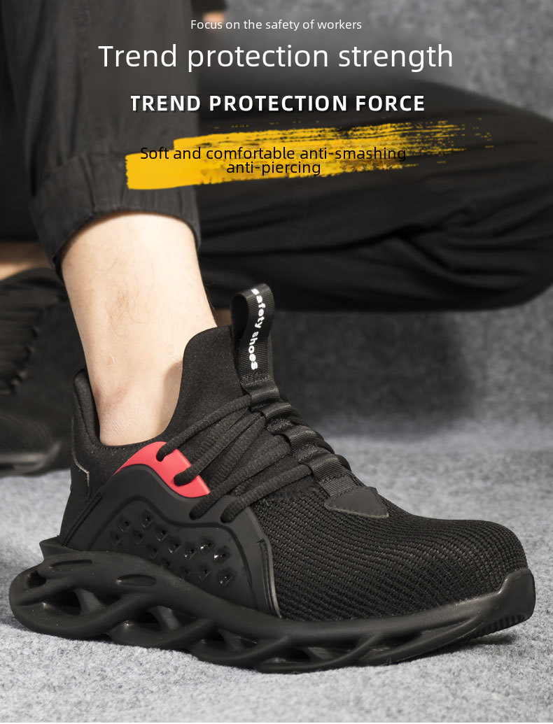 Labor Protection Shoes Anti-smashing and Puncture-resistant Safety ...