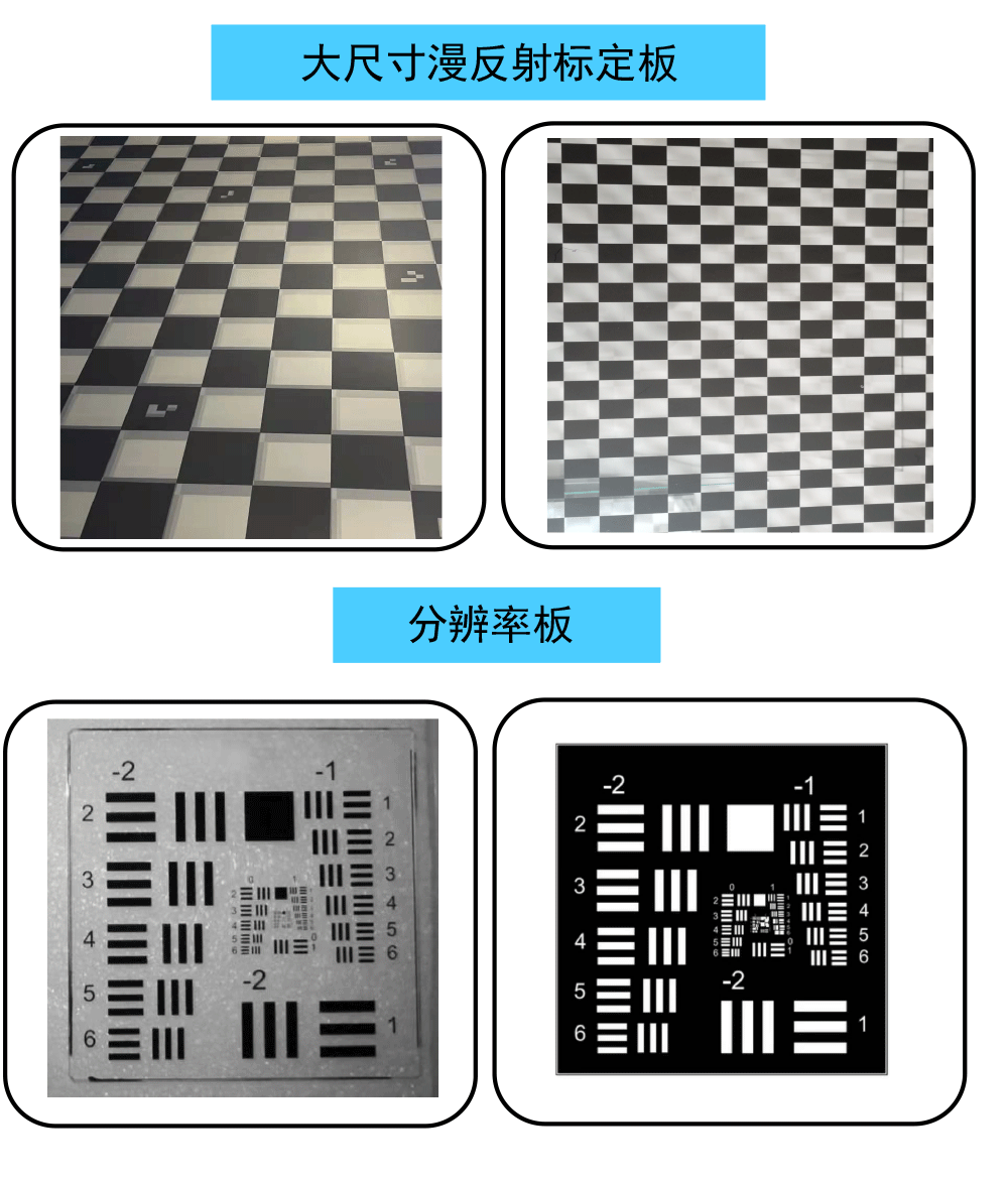 HALCON视觉相机标定板圆点阵列玻璃标定板 陶瓷碳纤维材质可定制-阿里巴巴