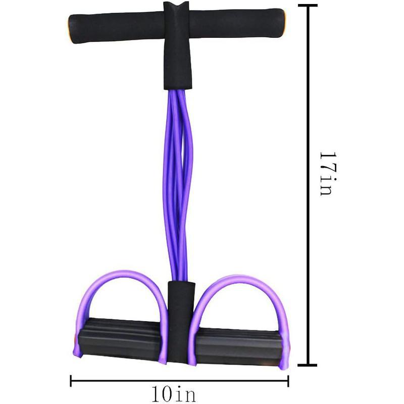 Multifunction Tension Rope 6 Tube Elastic Yoga Pedal Puller-阿里巴巴
