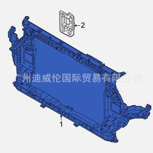 Sportage 64101-P1000 64101P1000 Front Radiator Support Panel-阿里巴巴