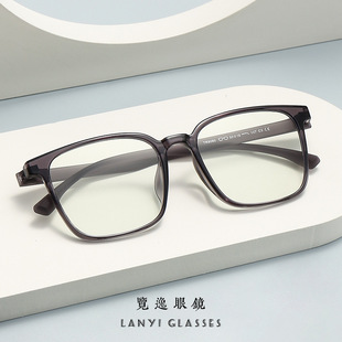 8060无螺丝无金属超轻TR90光学眼镜框架男款方框防蓝光平光眼镜框-阿里巴巴