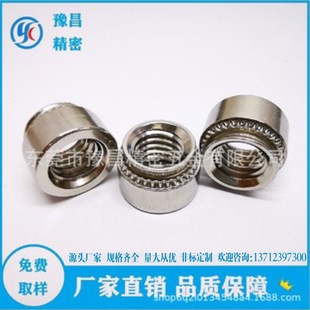 厂家直供不锈钢CLS-M4-0/1/2/3压铆螺母 花齿螺母 花柄 圆形螺母-阿里巴巴