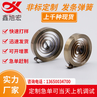 东莞直销恒力卷簧不锈钢变力发条拉伸弹簧加工卷簧发条防盗器发条-阿里巴巴