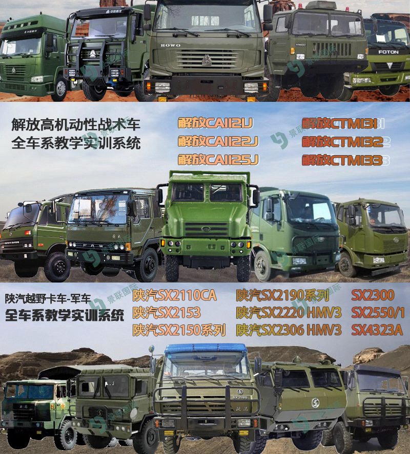 解放中型高机动性辆CTM131前后驱动桥模型解剖实训台汽修原理台体-阿里巴巴