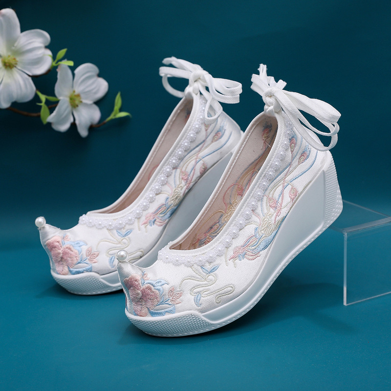 Phoenix hanfu shoes for women Beijing shoes Hanfu matching ethnic women ...