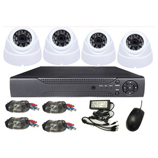监控 AHD Camera Kit CCTV System Dome Security Surveillance-阿里巴巴