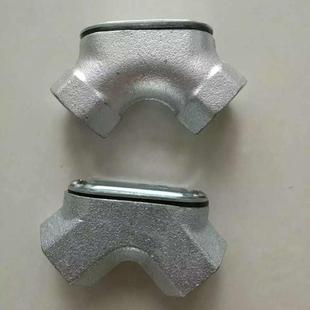 BHC国标体铸钢防爆穿线盒IP66直通三通四通DN20不锈钢防爆过线盒-阿里巴巴