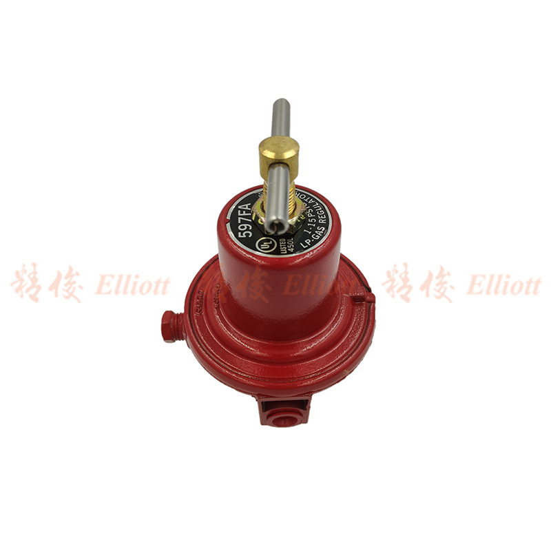 Rego美国力高597FA燃气减压阀LPG液化气调压阀汽化炉管道调压器-阿里巴巴