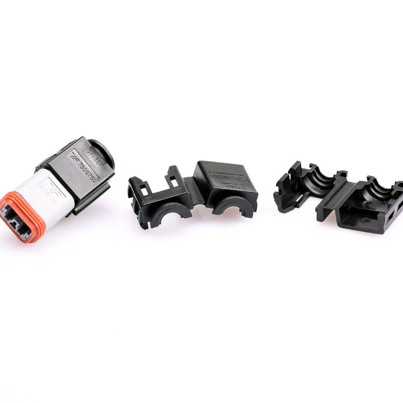 翔沣电气7806750德驰连接器尾罩尾夹后壳线路保护国产适配DT06-2S-阿里巴巴