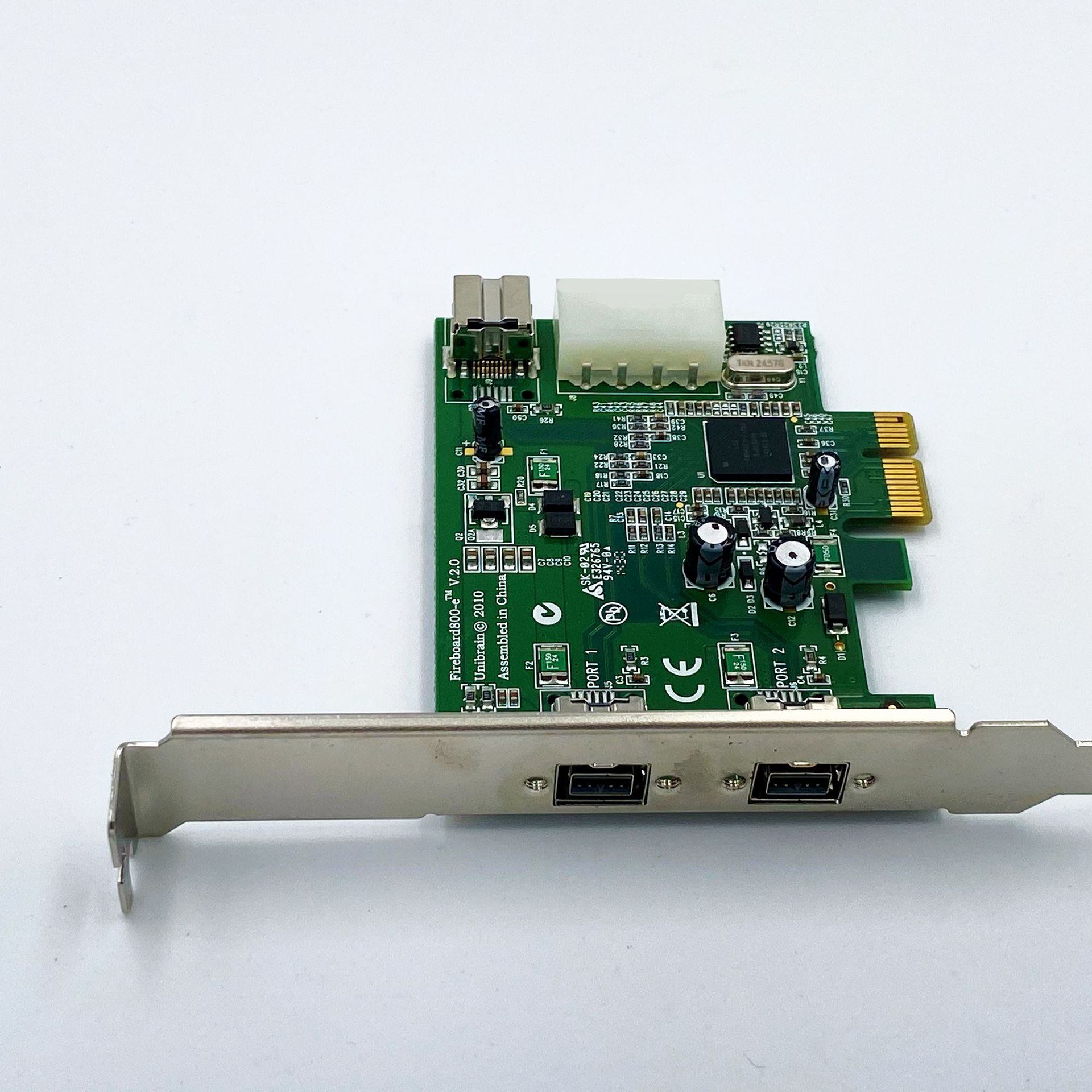 intelPCI-E转1394B高清视频采集卡pcie 火线声卡 德州芯片TI高清采集卡适用intel-阿里巴巴