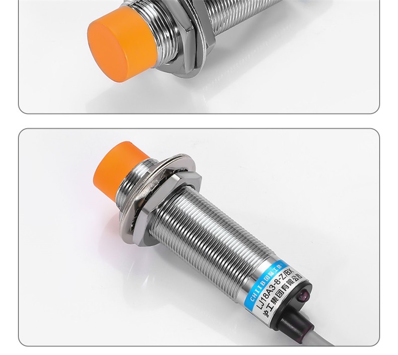 沪工电感式接近开关LJ18A3-8-Z/BX 直流NPN三线常开M18金属传感器-阿里巴巴