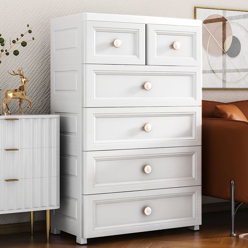 Large Capacity 70CM Wide Simple Home Plastic Children's Storage Cabinet ...