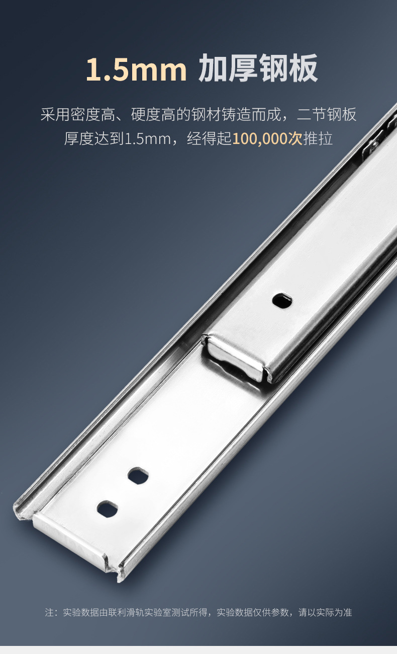 厂家供应SSRXN36三节不锈钢滑轨IDC06中载型不锈钢导轨Y-PCB06-阿里巴巴