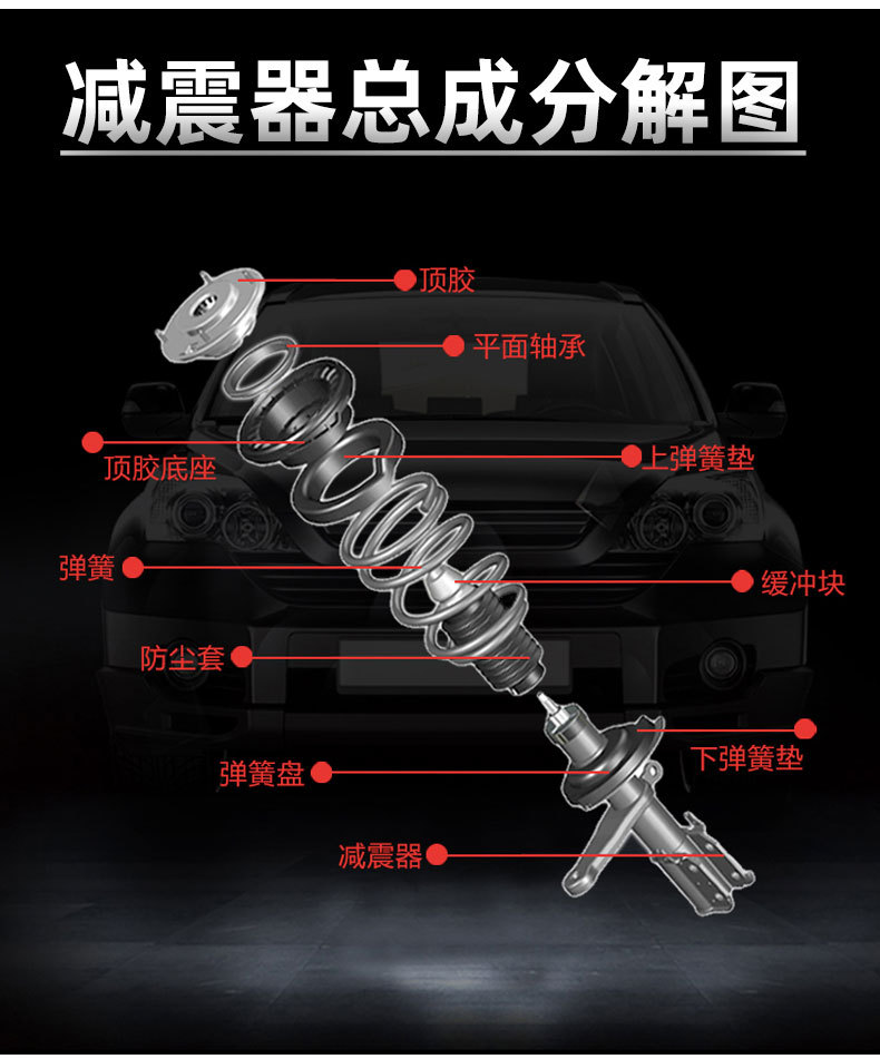适用于沃尔沃亚太XC60/156前机31410374 31410373汽车减震器XC60-阿里巴巴