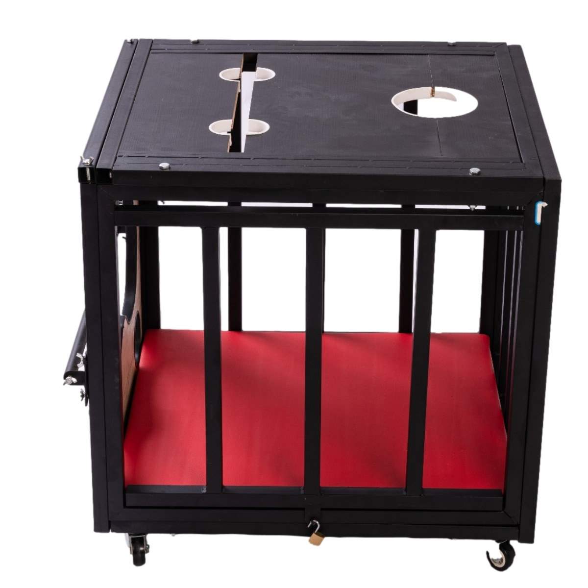 SM笼子茶几狗笼大型犬奴女奴调教狗奴圈养K9束缚笼狗奴女捆绑束缚-阿里巴巴