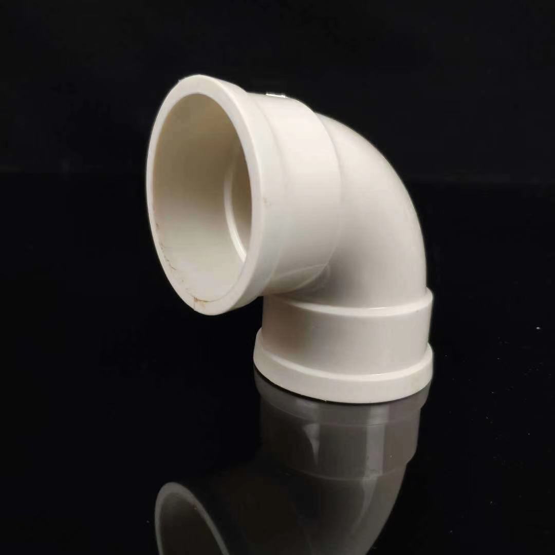 PVC排水弯头 管材水管配件 50 75 110 160直角90度弯头 45度弯头-阿里巴巴