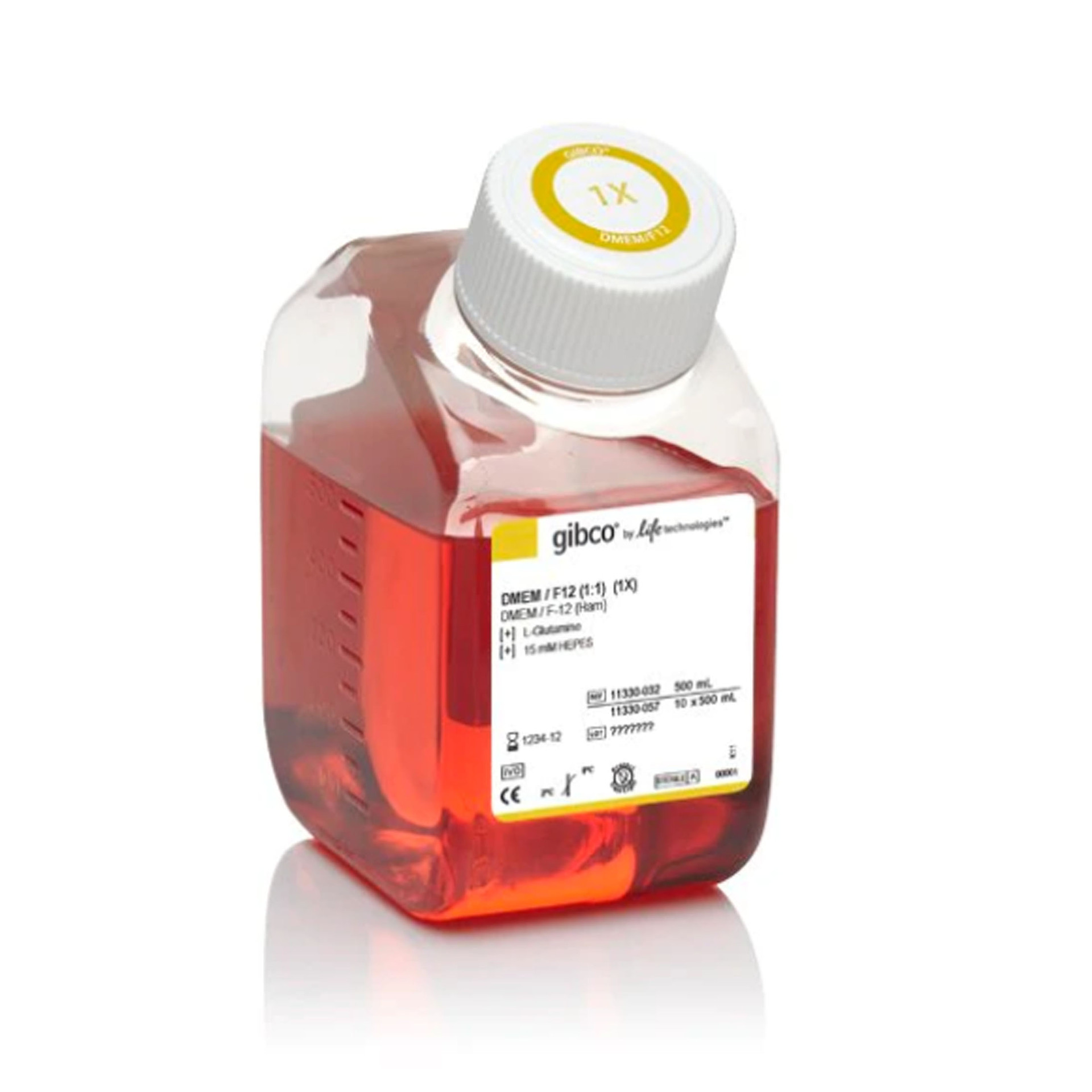 Gibco?DMEM/F-12，HEPES，F-12培养基，11330032，500ml-阿里巴巴