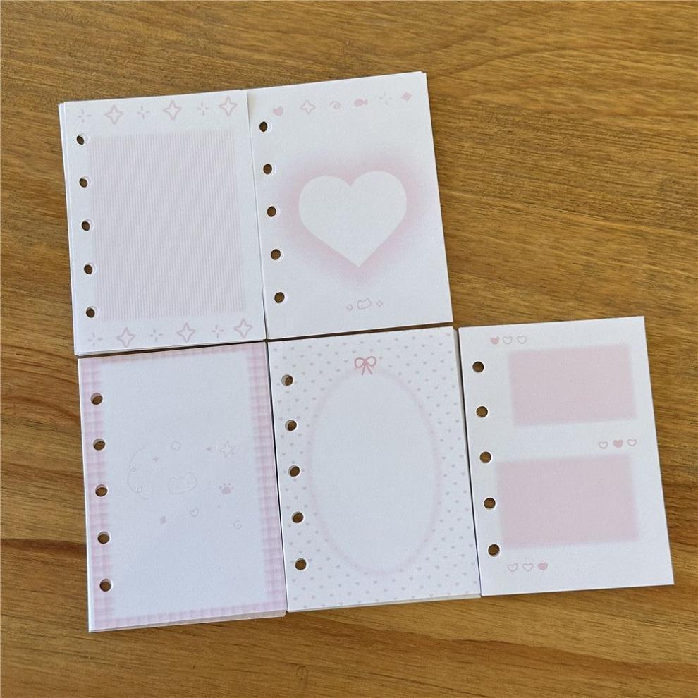 ins风A8M5彩色内页活页纸替芯合集m5活页本替芯纸便签纸手账拼贴-阿里巴巴