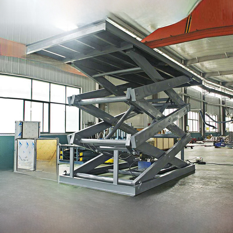 Electric hydraulic lifting platform manufacturers bottomless pit heavy ...