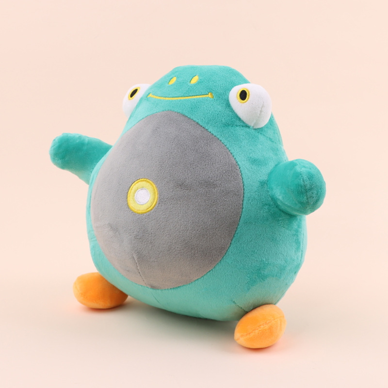 跨境新品Bellibolt Plush毛绒玩具宝可梦朱/紫周边电肚蛙青蛙公仔-阿里巴巴