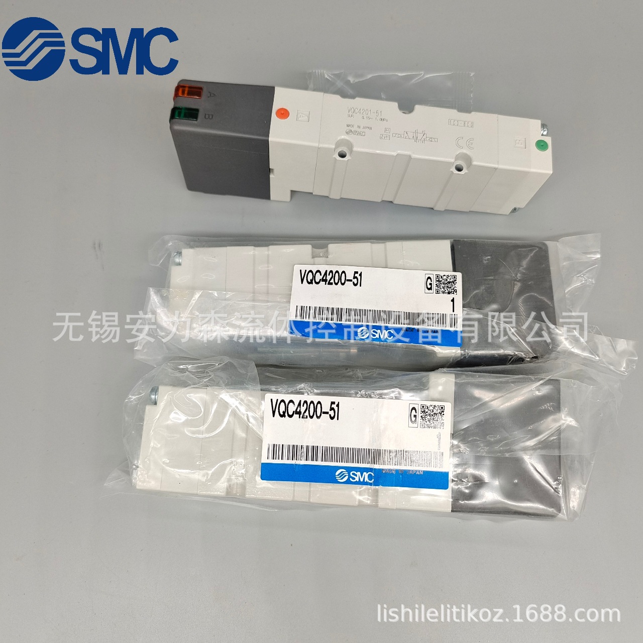 日本SMC电磁阀VQC4101-5B1 VQC4101R-51 VQC4101Y-5全新销售-阿里巴巴