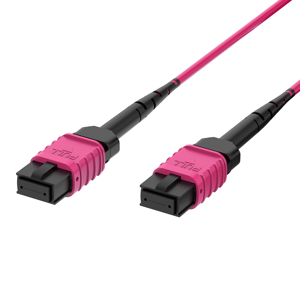 【100G】12芯OM4多模万兆MPO-MPO光纤跳线3米MTP预制主干连接线-阿里巴巴