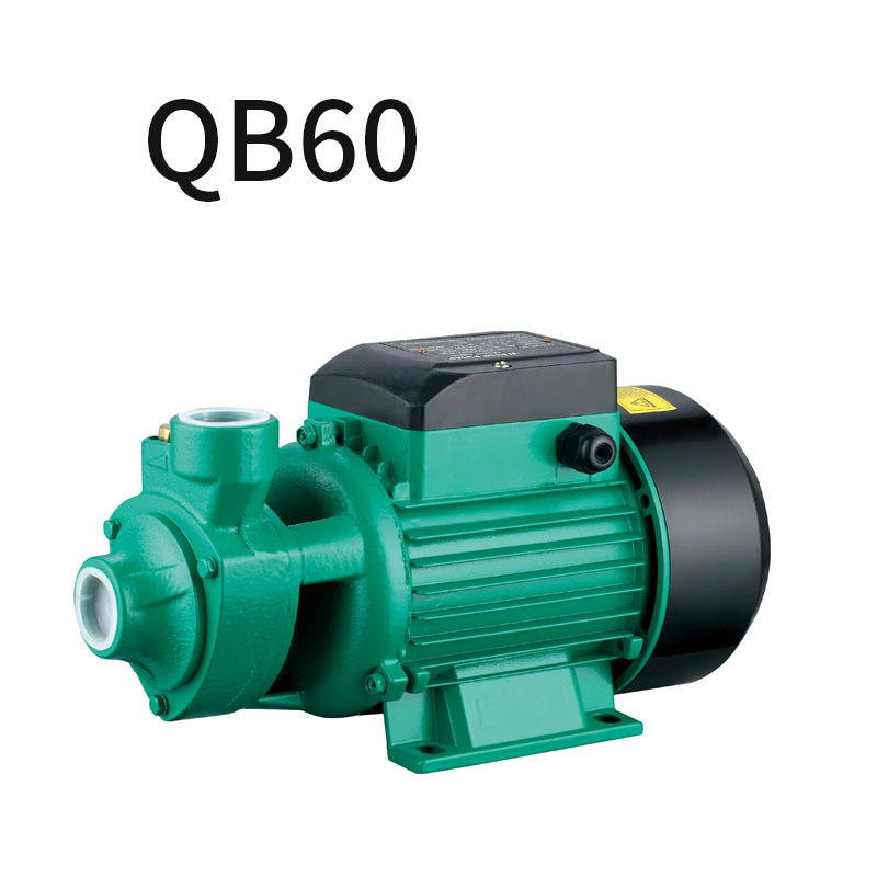 纯QB60外贸出口小型水泵370W增压水泵铸铁家用卧式陆上泵自吸泵-阿里巴巴