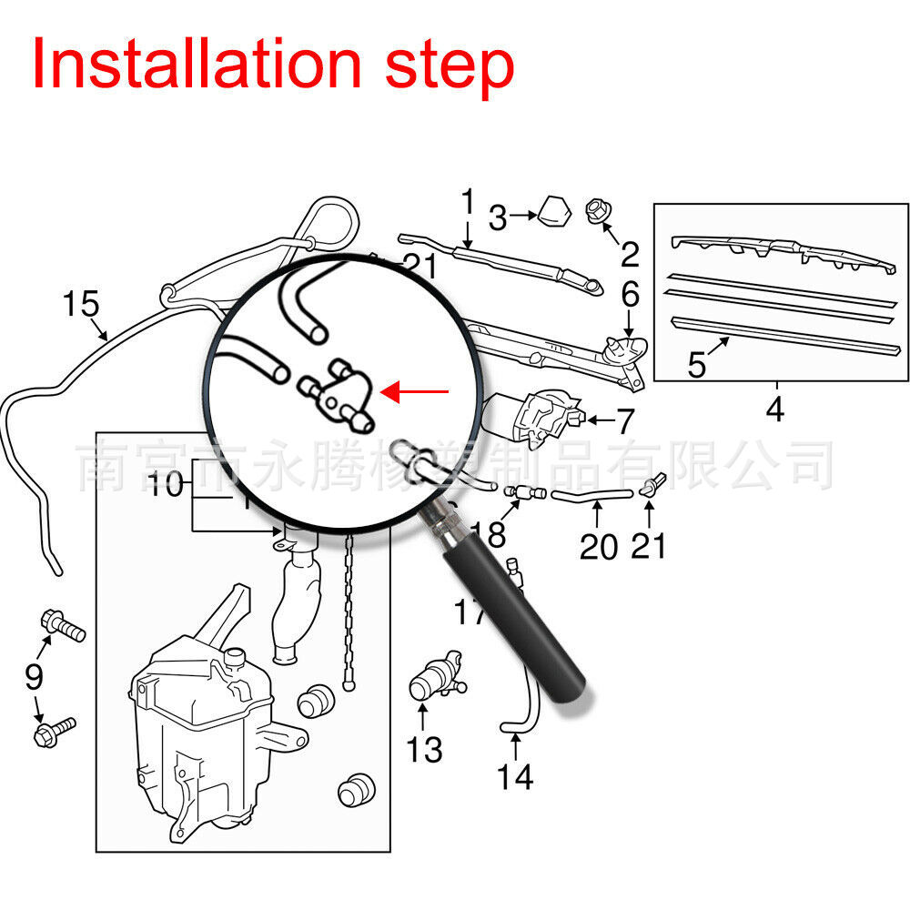 适用于丰田雷克萨斯Toyota8532128020挡风玻璃雨刮器清洗器止回阀-阿里巴巴