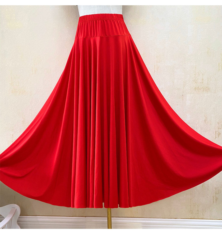 Red black green white ballroom dancing skirts waltz tango dance skirts ...