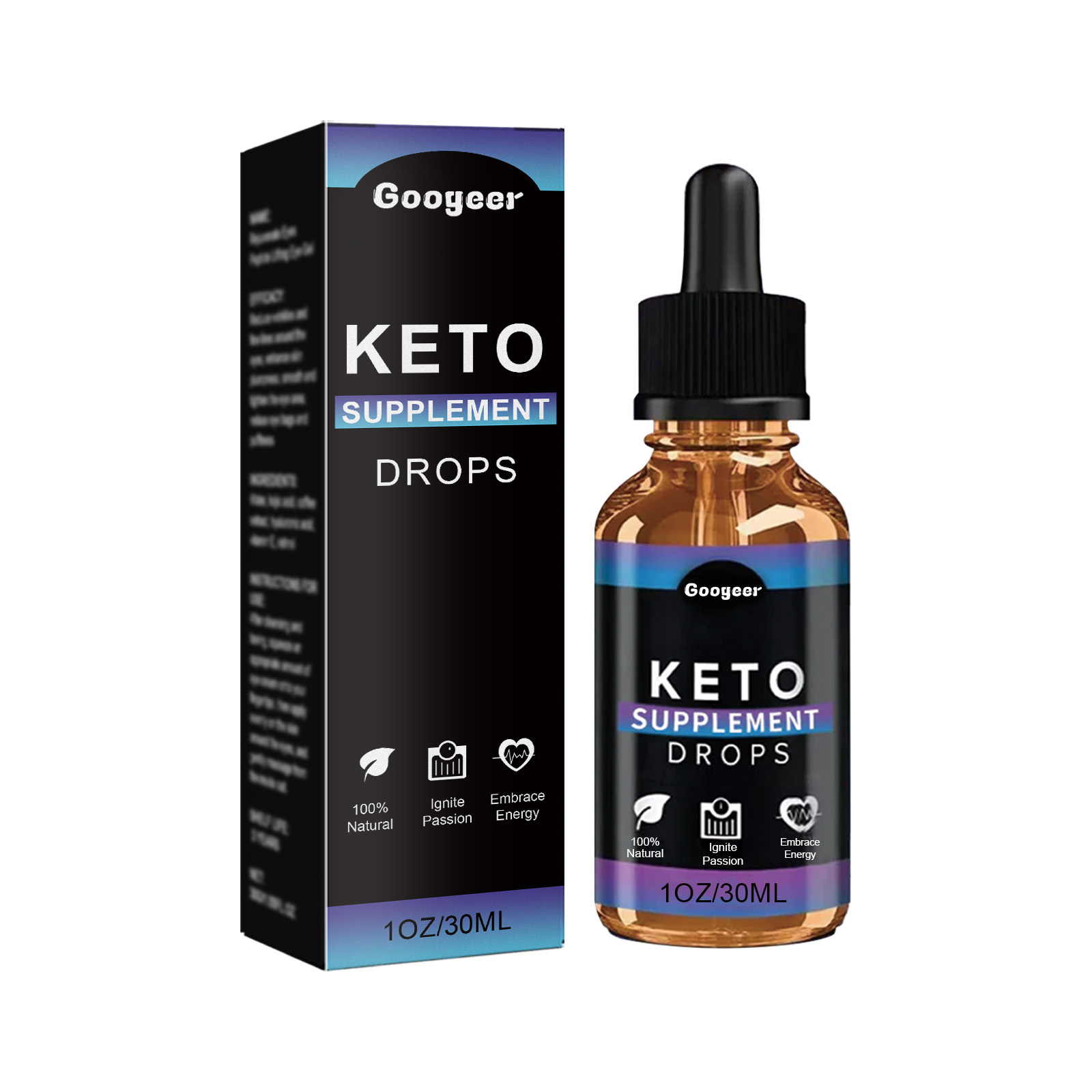 Googeer Keto Supplement Drops 男士增强滴剂身体强健护理滴剂-阿里巴巴