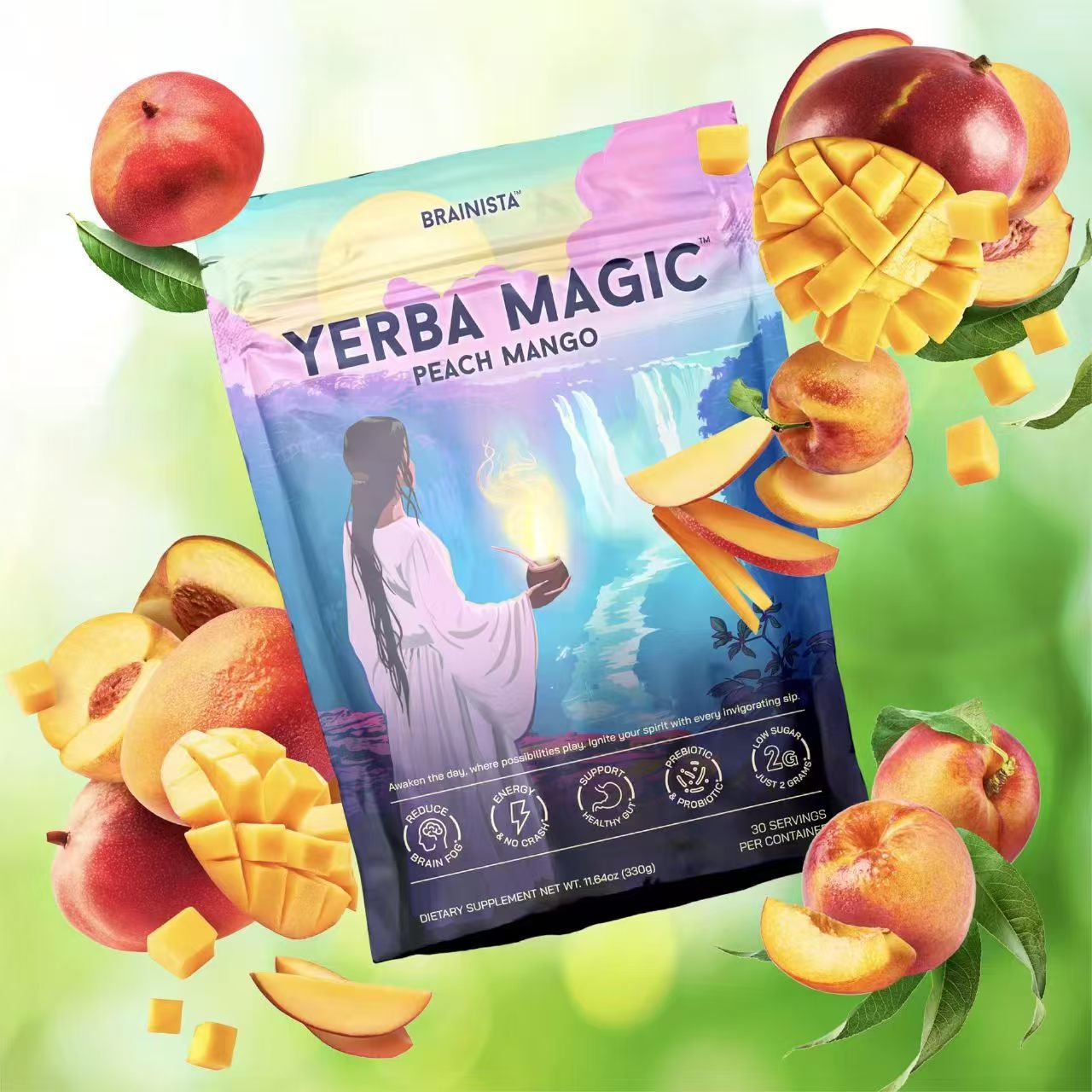 现货跨境爆款 Yerba Mate Instant Tea马黛茶速溶茶粉yerba magic-阿里巴巴