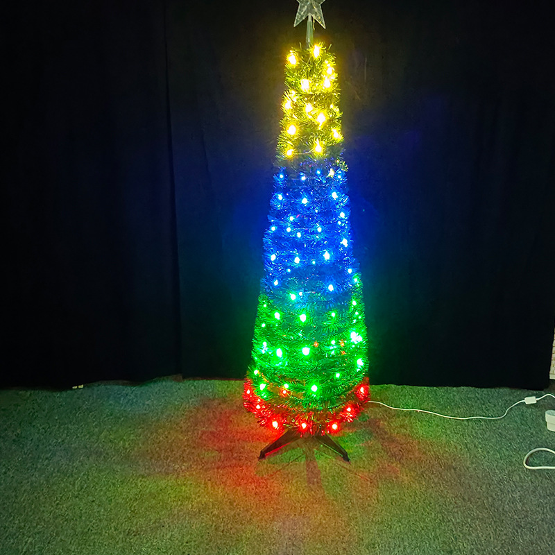 亚马逊LED智能点控蓝牙铜线灯 WIFI圣诞节日酒店庭院装饰幻彩树灯采购价格、怎么样、行情市场-CCEE选品中心