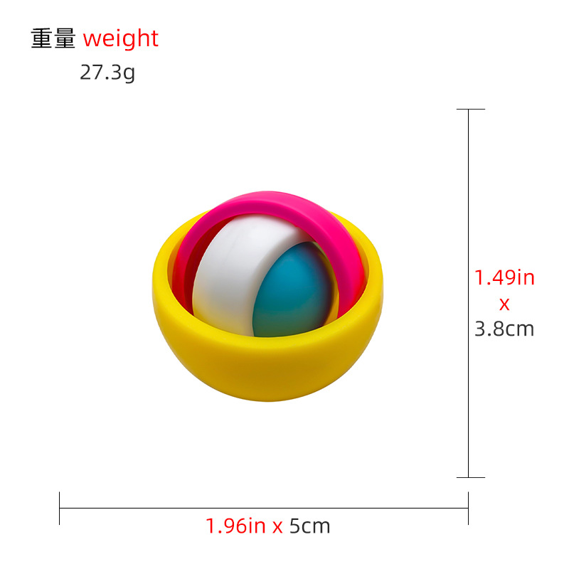 亚马逊3D万向陀螺 Weighted Gyroscope Fidget 指尖减压玩具-阿里巴巴