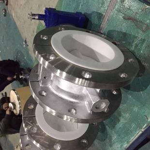 D341F4-10P/16P不锈钢衬氟法兰蝶阀 全衬四氟 蜗杆传动衬氟蝶阀-阿里巴巴