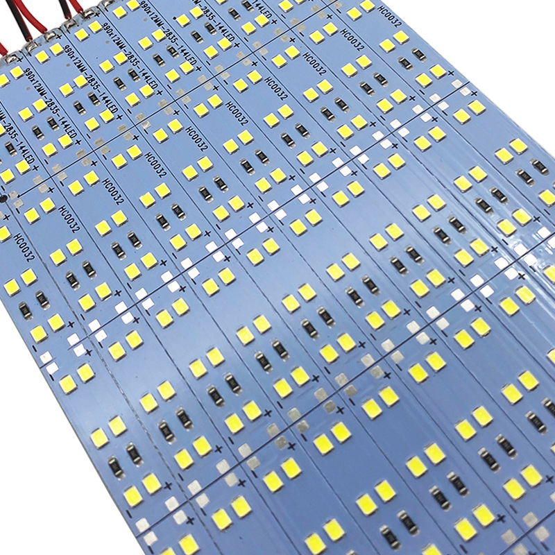 led低压12V2835双排144灯高亮广告牌照明货柜展柜摆摊灯led硬灯条-阿里巴巴