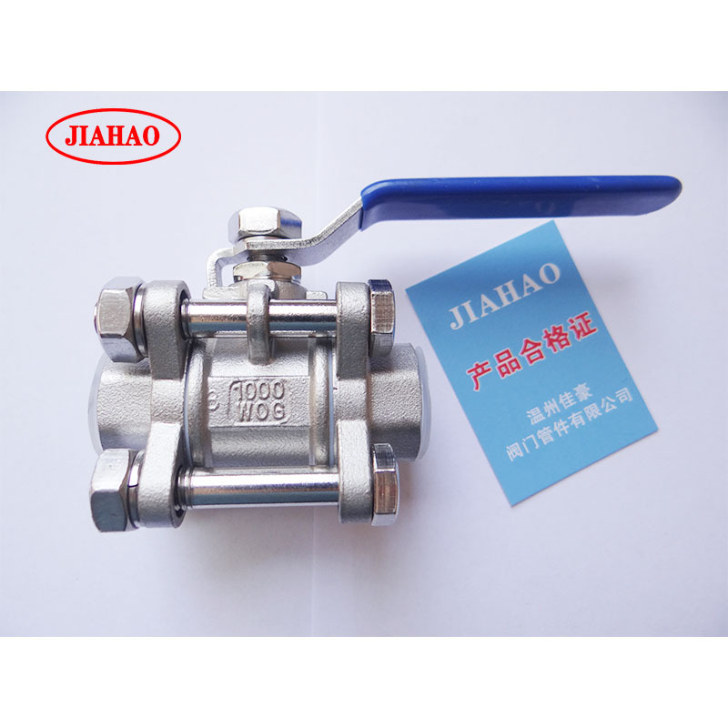 Q11F-16P Q11F-25P 重型304不锈钢内螺纹二片式球阀-阿里巴巴